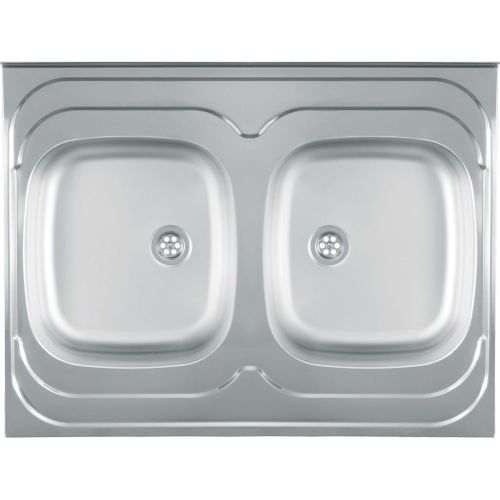 METALAC STANDARD Dvodelna inox sudopera, fi 60 800 x 600 058774