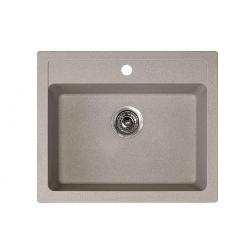 METALAC Granitna sudopera X Granit Quadro 60 600x500 fi 90 sa sifonom BEIGE 161967