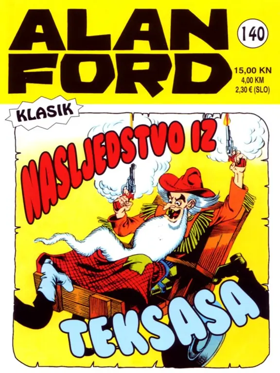 Strip agent ALAN FORD 140 - Nasljedstvo iz Teksasa