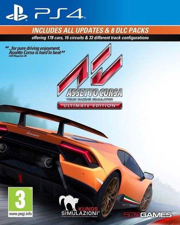 PS4 Assetto Corsa - Ultimate Edition