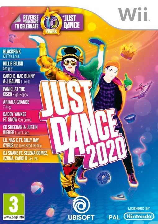 Wii Just Dance 2020