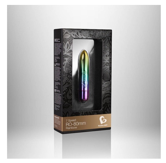Rocks-off rainbow klitoralni mini vibrator, ROCKS00237