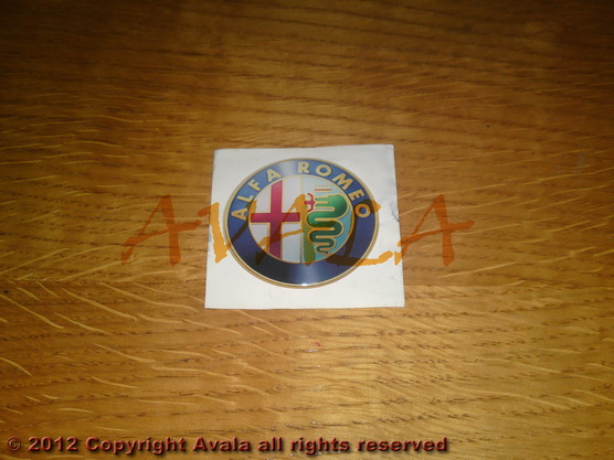Stiker okrugli 50mm "Alfa Romeo" *10902293*