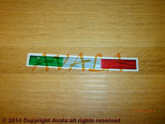 Stiker 160x15mm "Italija" *10902749*