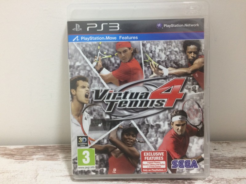 Virtua Tennis 4 - PS3 igra