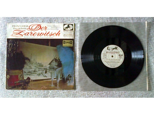FRANZ LEHAR - Der Zarewitsch (10 inch LP) Made Germany