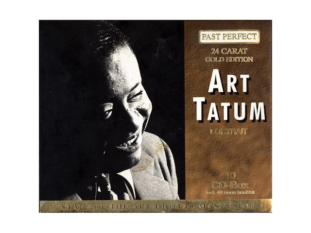 Art Tatum ‎– Portrait 10 CD-BOX  24 CARAT GOLD EDITION