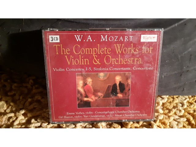 W. A. Mozart - Complete Works For Violin and Orchestra