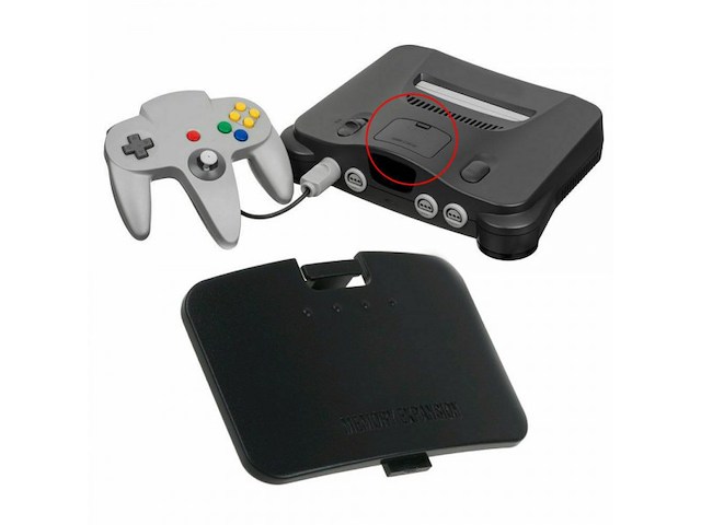 Nintendo 64 Jumper Pack poklopac memorije za konzolu NO