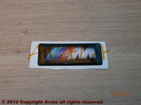 Stiker četvrtasti 80x30mm "///M" *10902374*