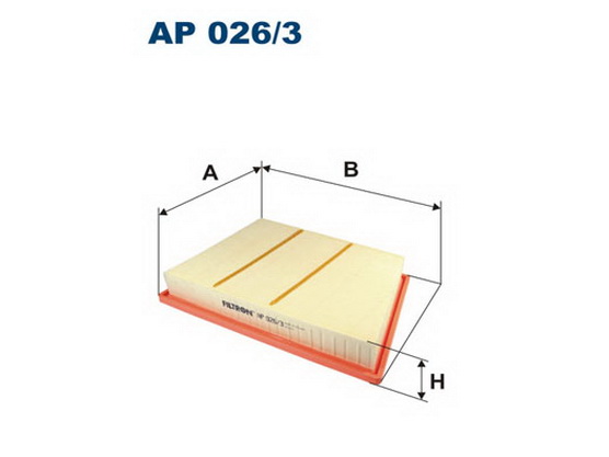 Filter vazduha *12701036*