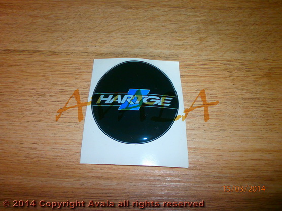Stiker okrugli 60mm "HARTGE" *10902554*