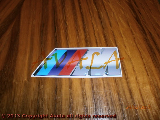 Stiker 97x37mm "///M" *10902569*