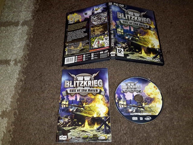 Blitzkrieg 2, Fall of the Reich , PC igra DVD