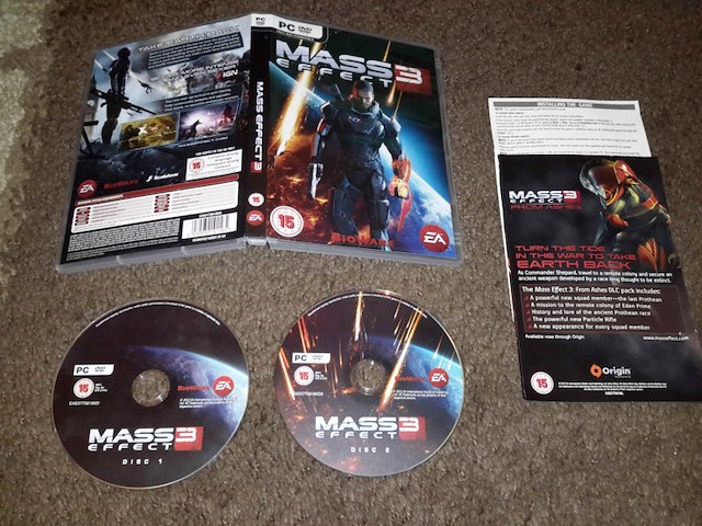 Mass effect 3, PC igra 2DVDa