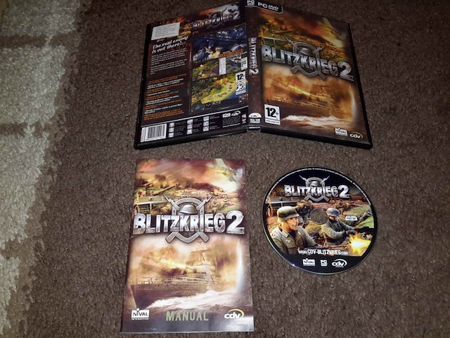 Blitzkrieg 2 , PC igra DVD