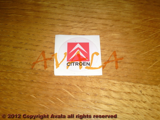 Stiker okrugli 30mm "Citroen" (stari znak) *10902360*