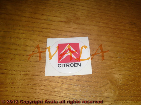 Stiker okrugli 50mm "Citroen" (stari znak) *10902282*