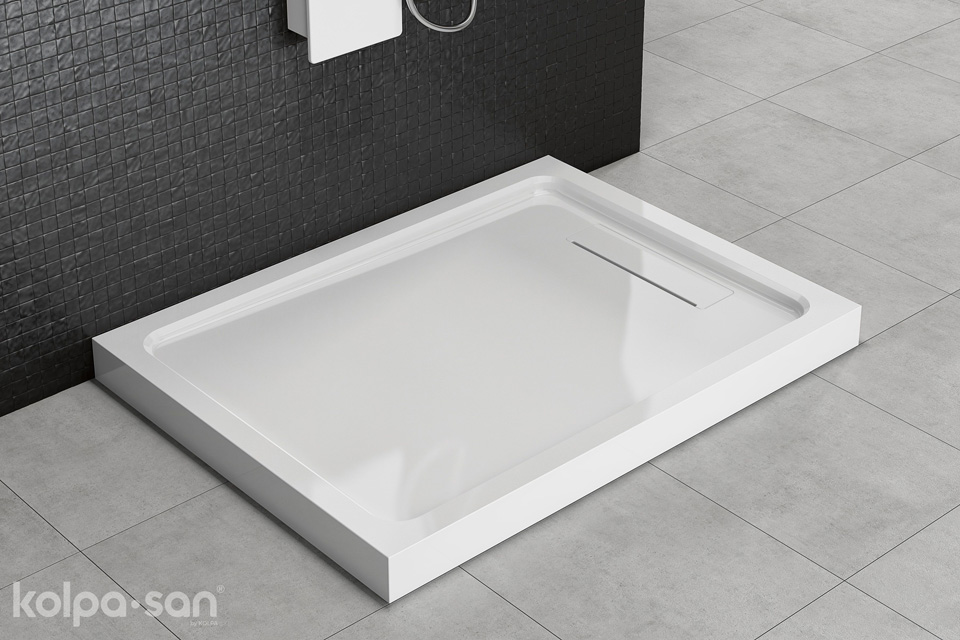 561110 Ramona Tray 120x90 White 561110 - Kolpa san