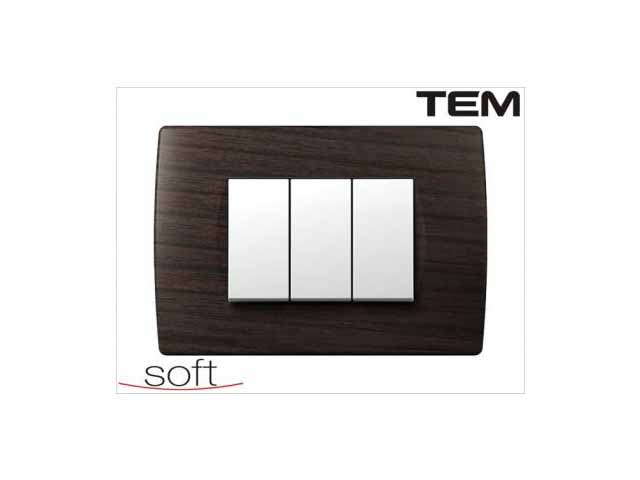 PREKIDAČ ZA SVETLO MODUL SOFT DECOR – WE WENGE