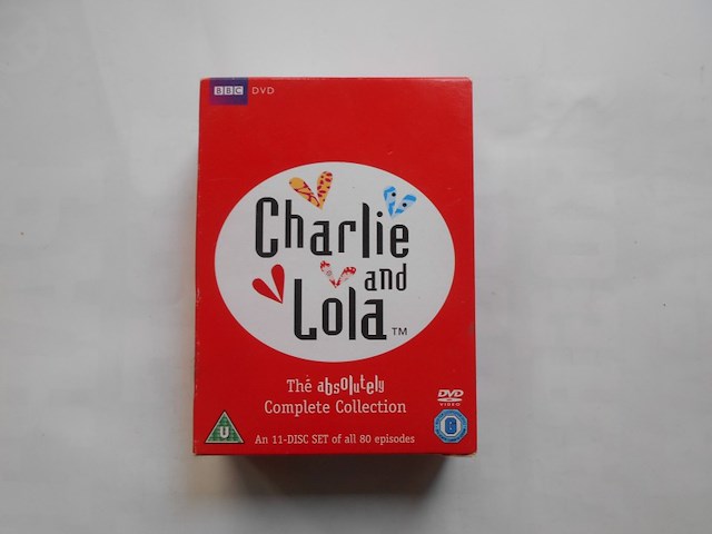 BBC Charlie and Lola, engleski crtani ,11 DVD  80 epizo