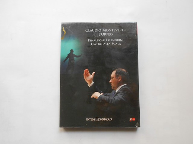 Monteverdi, Orfej, L Orfeo, Teatro alla Scala, DVD+CD