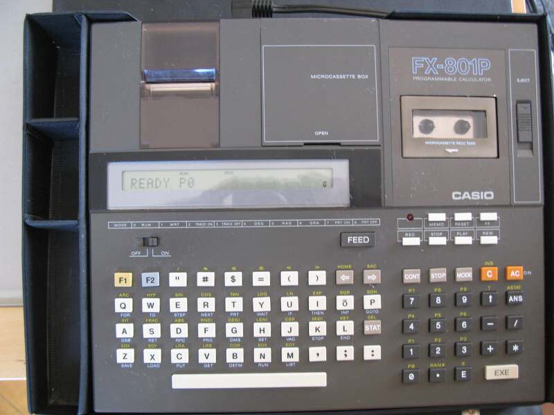Casio FX-801P BASIC Programmable Calculator