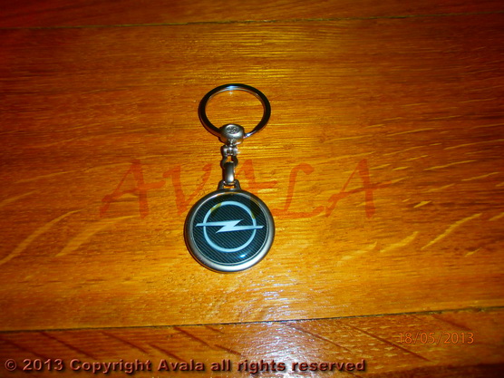Privezak za ključeve "Opel" carbon *10902649*