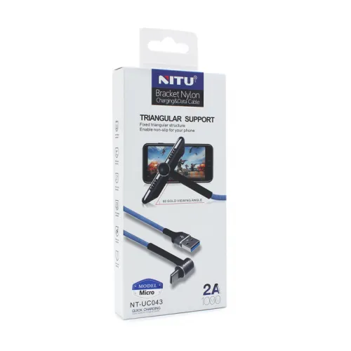 USB Data kabl NITU UC043 micro USB crveni 1m