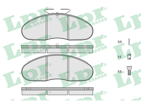 Disk pločice prednje *11804073*