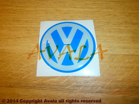 Stiker okrugli 64mm "VW" *10902744*