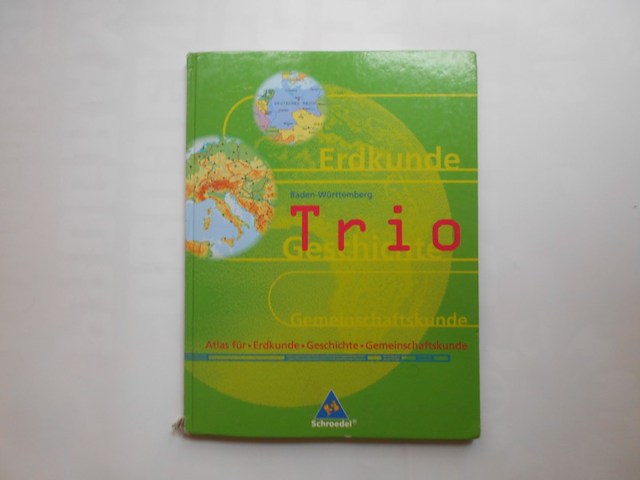 Geografski atlas , nemački, scroedel