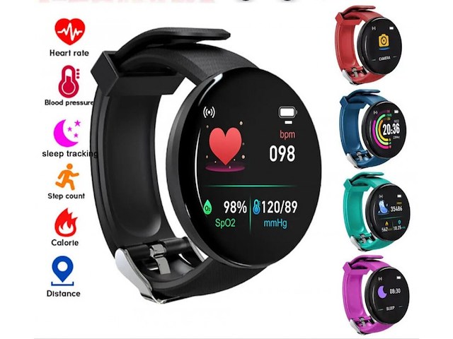 Bluetooth Smart Fitness Sat, Sportski Tracker za Androi