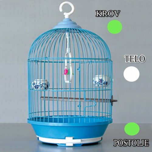 Kavez za ptice W002 zelena