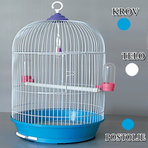 Kavez za ptice W004 plava