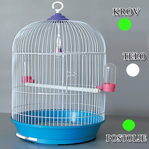 Kavez za ptice W004 zelena