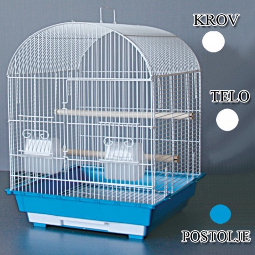 Kavez za ptice W726 plava