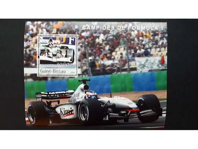 Formula 1 - Guinea Bissau 2003. ** Bl