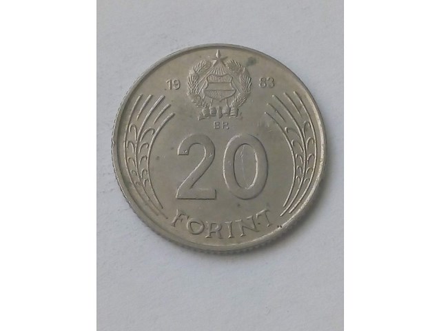 20 Forint 1983.godine - Mađarska -