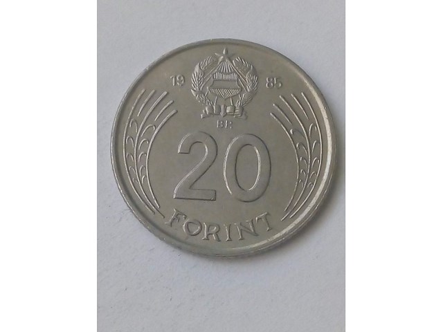 20 Forint 1985.godine - Mađarska - LEPA -