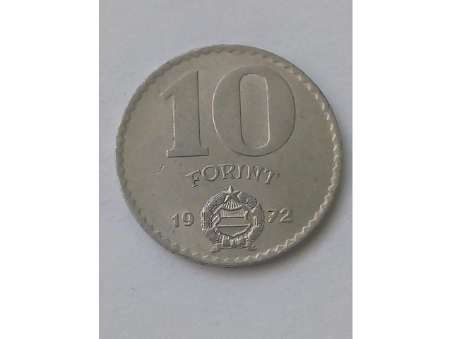 10 Forint 1972.godine - Mađarska -