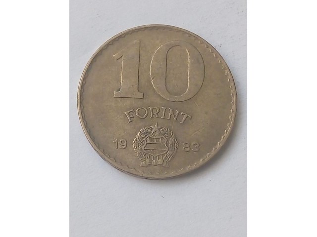 10 Forint 1983.godine - Mađarska -