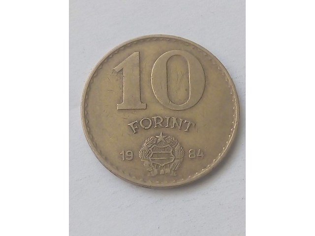 10 Forint 1984.godine - Mađarska -
