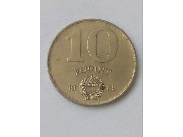 10 Forint 1989.godine - Mađarska -