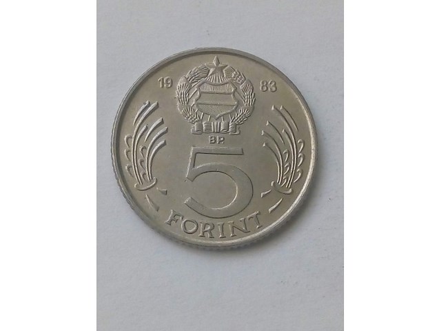 5 Forint 1983.godine - Mađarska - LEPA -