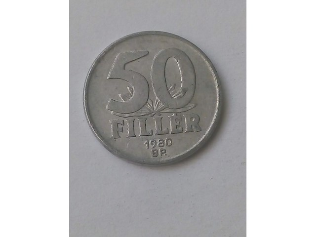 50 Filler 1980.godine - Mađarska -