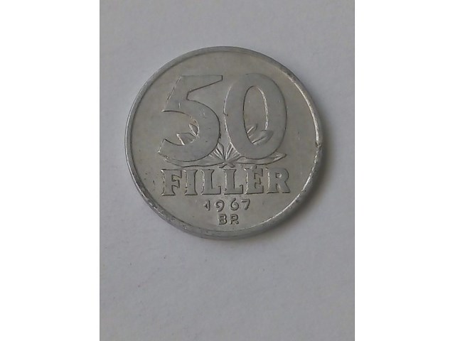 50 Filler 1967.godine - Mađarska -
