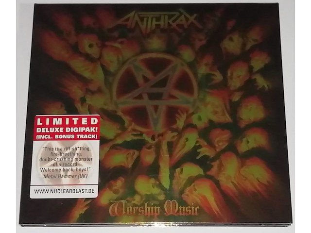 Anthrax ‎– Worship Music (CD)