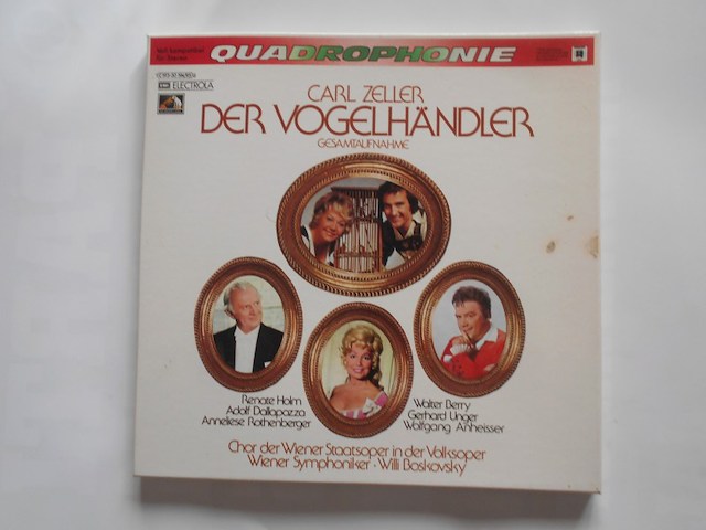 Carl Zeller, Der Vogelhandler, Hor bečke opere, 2LP