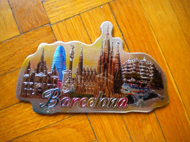 BARCELONA, magnet za frizider (7)